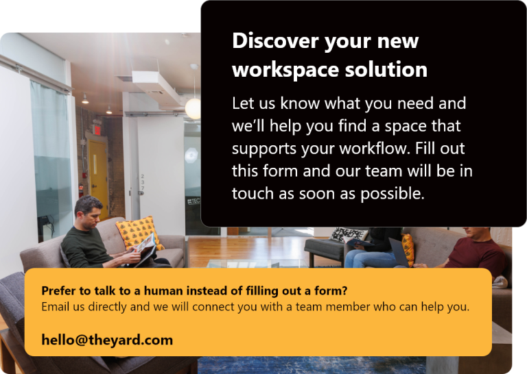 The Yard: Coworking & Private Offices